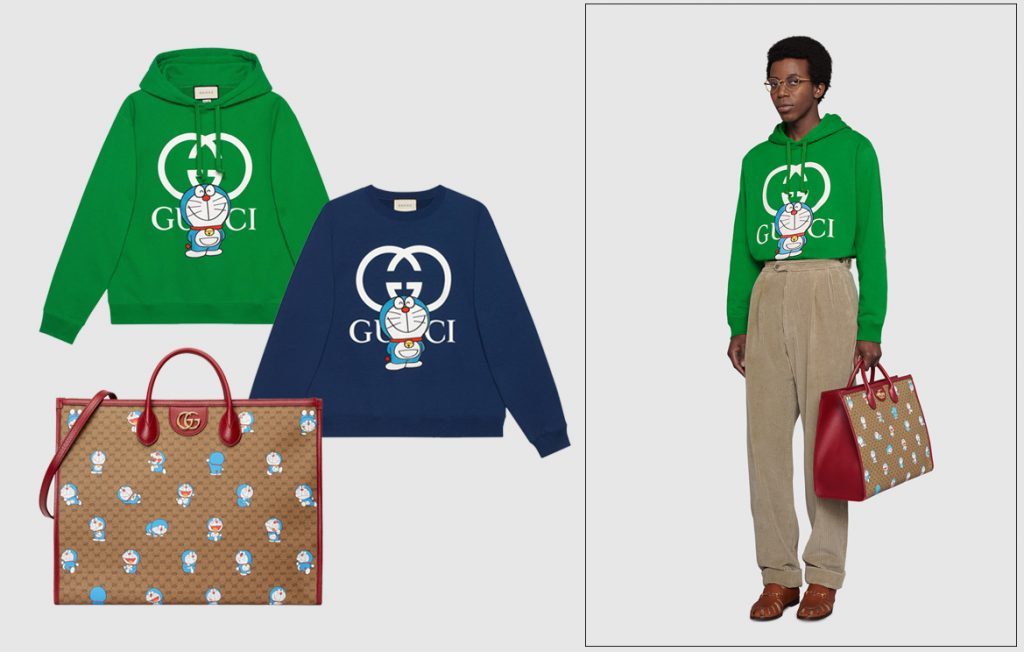 Gucci x Doraemon 跨次元合作推出全新系列。 - Iconicmen