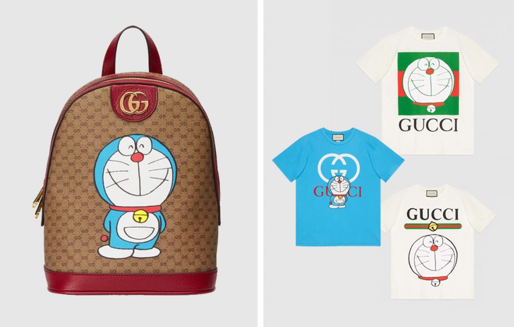 Gucci x Doraemon 跨次元合作推出全新系列。 - Iconicmen