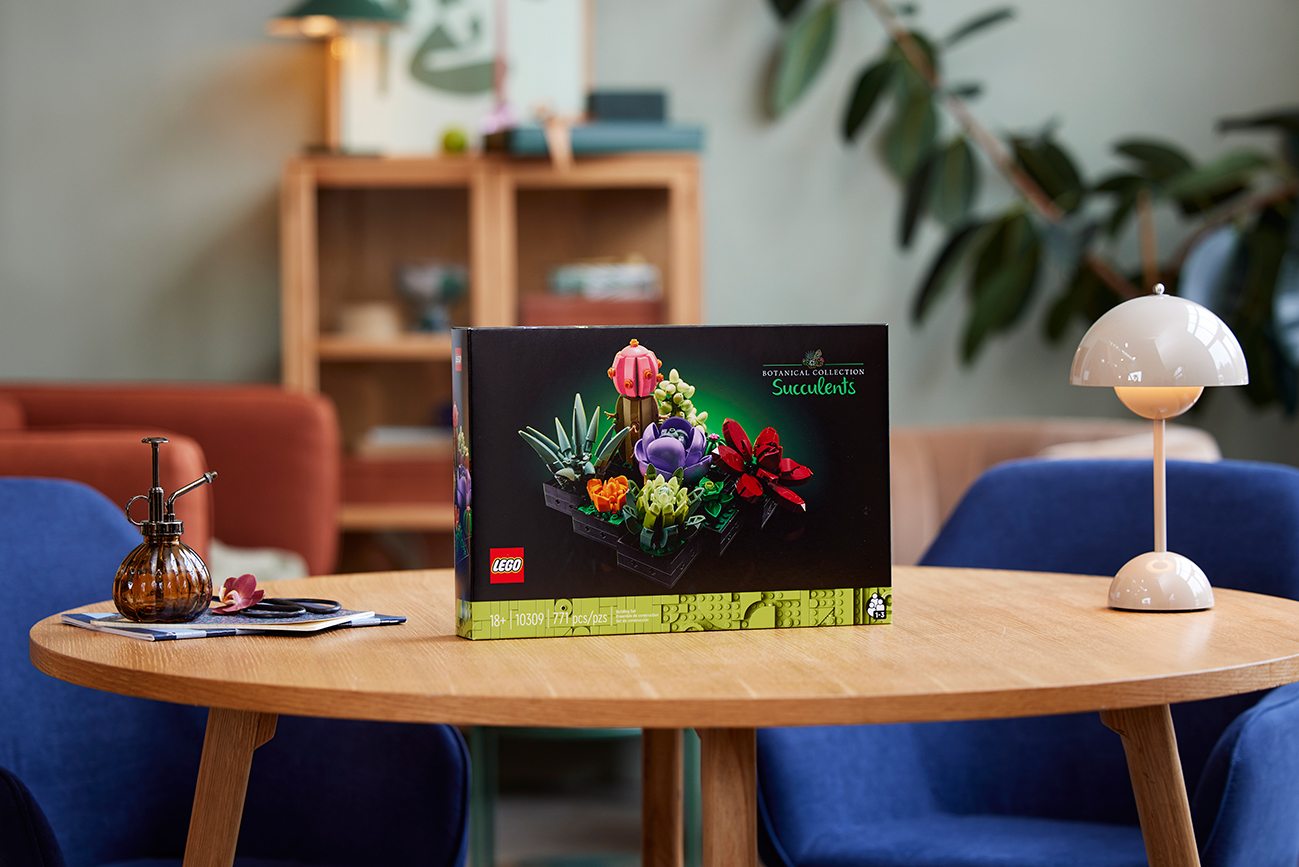 植物控必收！ LEGO 根据真实植物型态打造最新「Orchid」及「Succulents」积木套组。 - Iconicmen