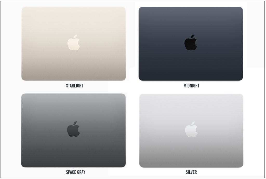Apple 全新 MacBook Air 四款高级质感色调充满高级感。 - Iconicmen