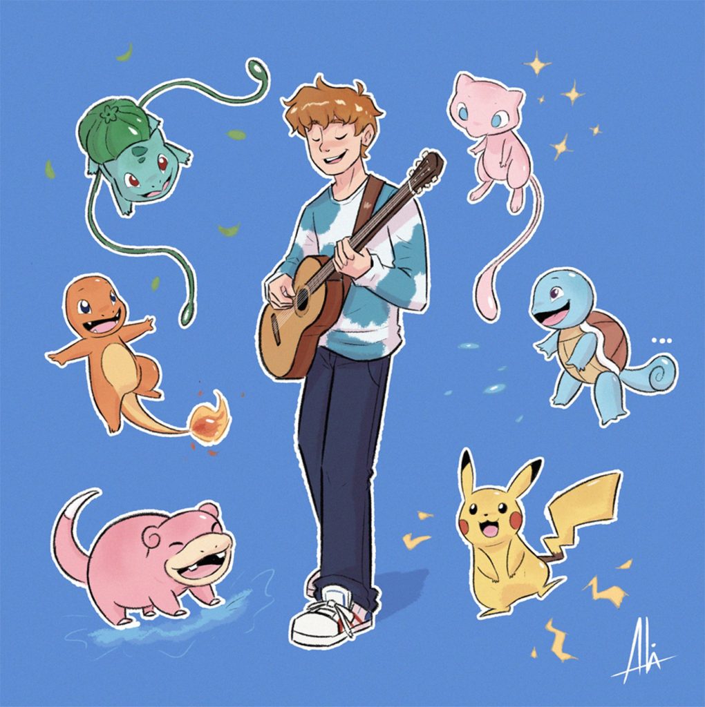 Ed Sheeran x Pokémon 合作特企单曲「 Celestial 」释出，与 Pokémon 们共度美好的一天 ! - Iconicmen