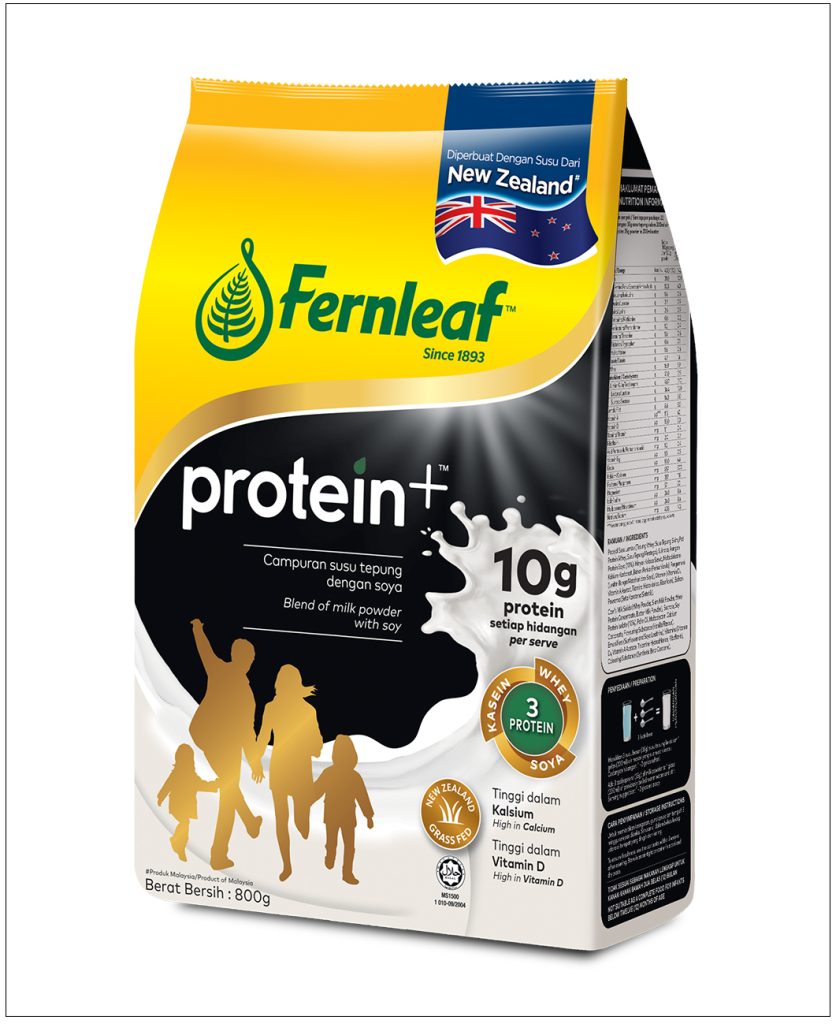 Fernleaf 推出全新高蛋白奶粉 Protein+ 以帮助摄取足够的蛋白质和营养需求。 - Iconicmen