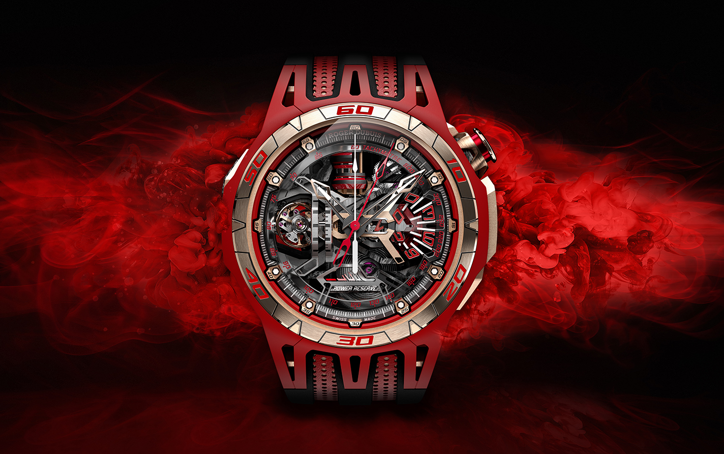 ROGER DUBUIS 推出全新 Monovortex™ Split-Seconds Chronograph 锥形旋转陀飞轮腕表，翻玩新结构 ...