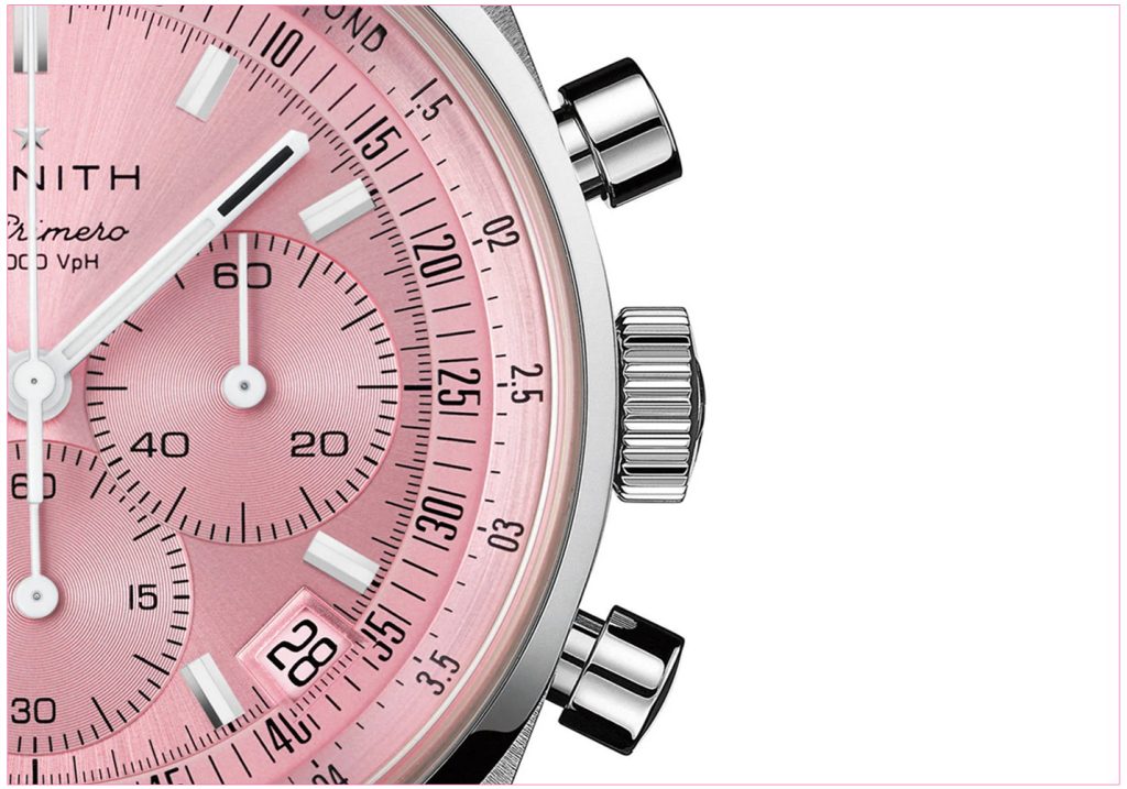 ZENITH 再度推出 Chronomaster Original Pink 「 Unique Piece for Susan G ...