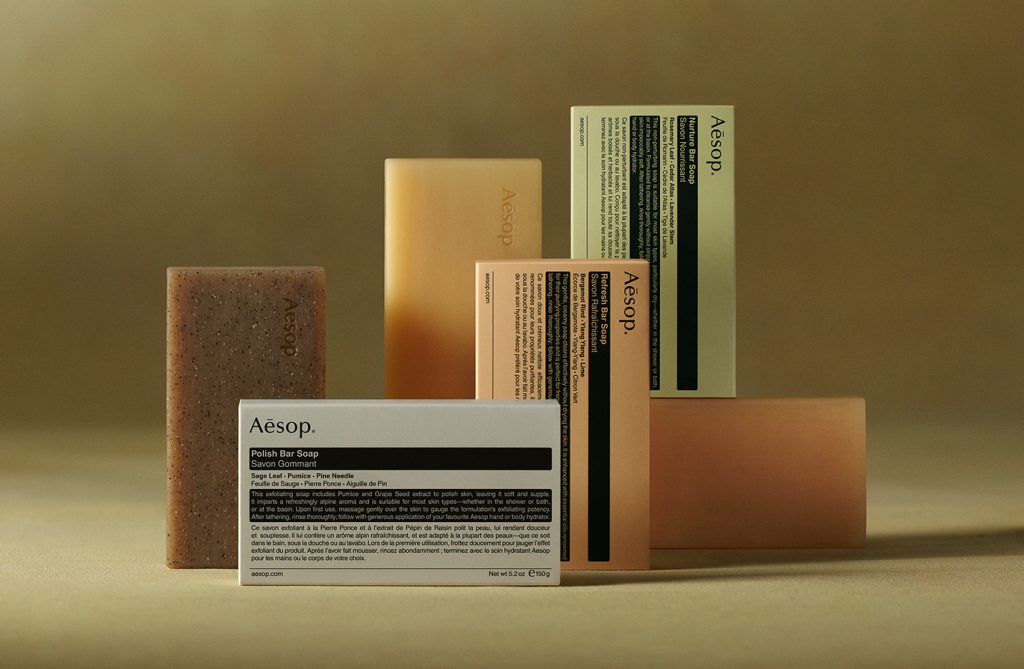 Aesop 推出三款全新香皂，给你沐浴中的极致享受。 - Iconicmen