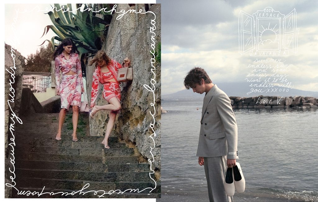 VERSACE 呈献全新 2024 「 La Vacanza 」系列，打造无尽的灿烂夏日风情。 - Iconicmen